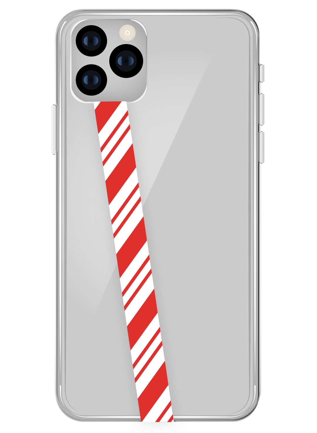 Candy Cane SteadyStraps® Phone Grip Strap | USA Made
